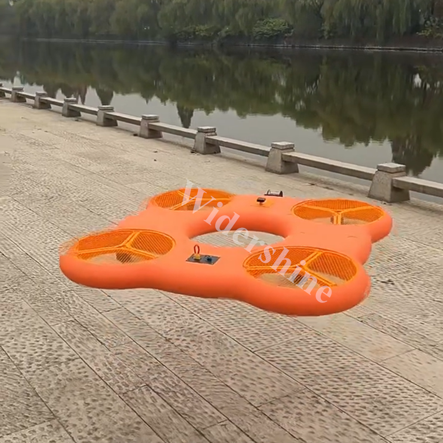 Widershine Drone Lifebuoy UAV Flying Lifeboat Aquatic Rescue Remote Co ...